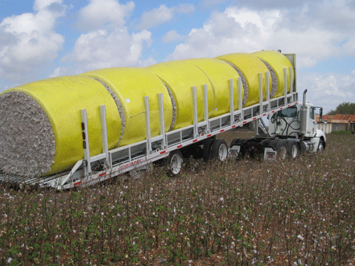 Stover Cotton Train & 6-Bale Trailer